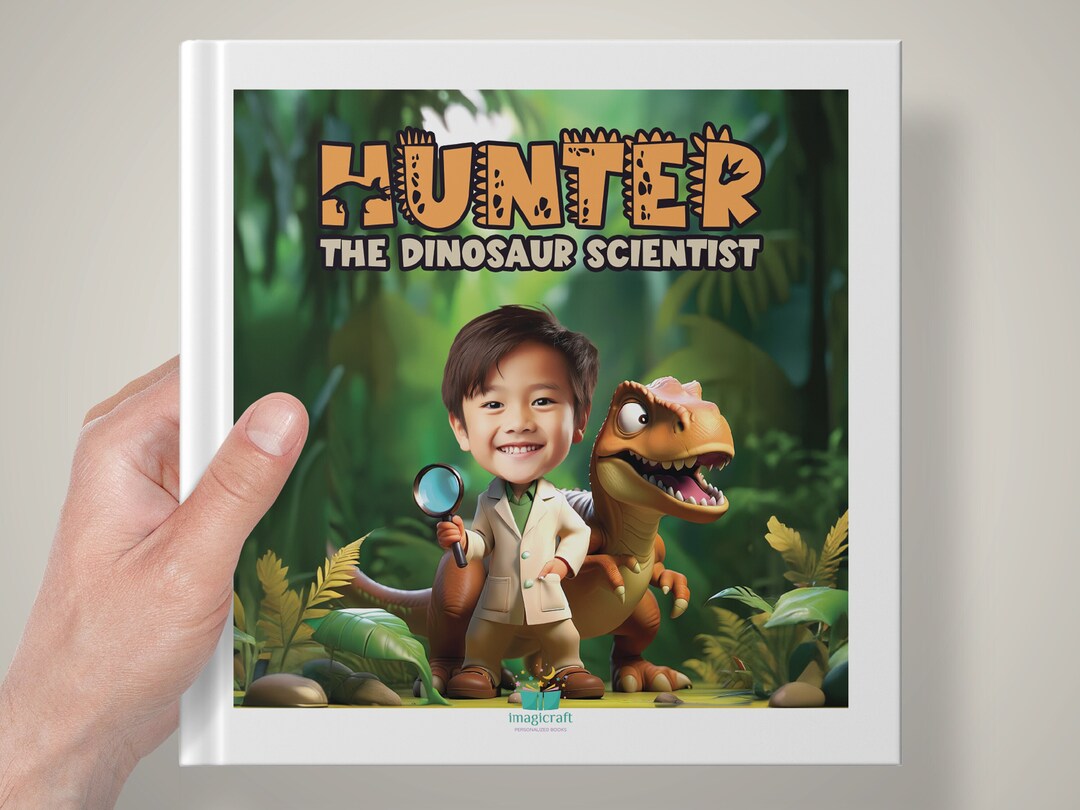 Personalized Children's Book, the Dinosaur Rider Custom Book, T-rex ...