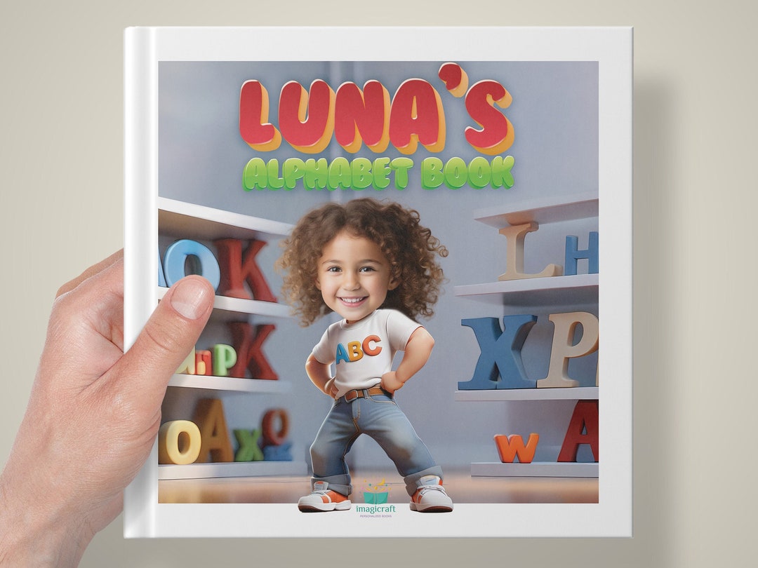 Personalized Children's Book, Alphabet Book,birthday Gift, Baby Book ...