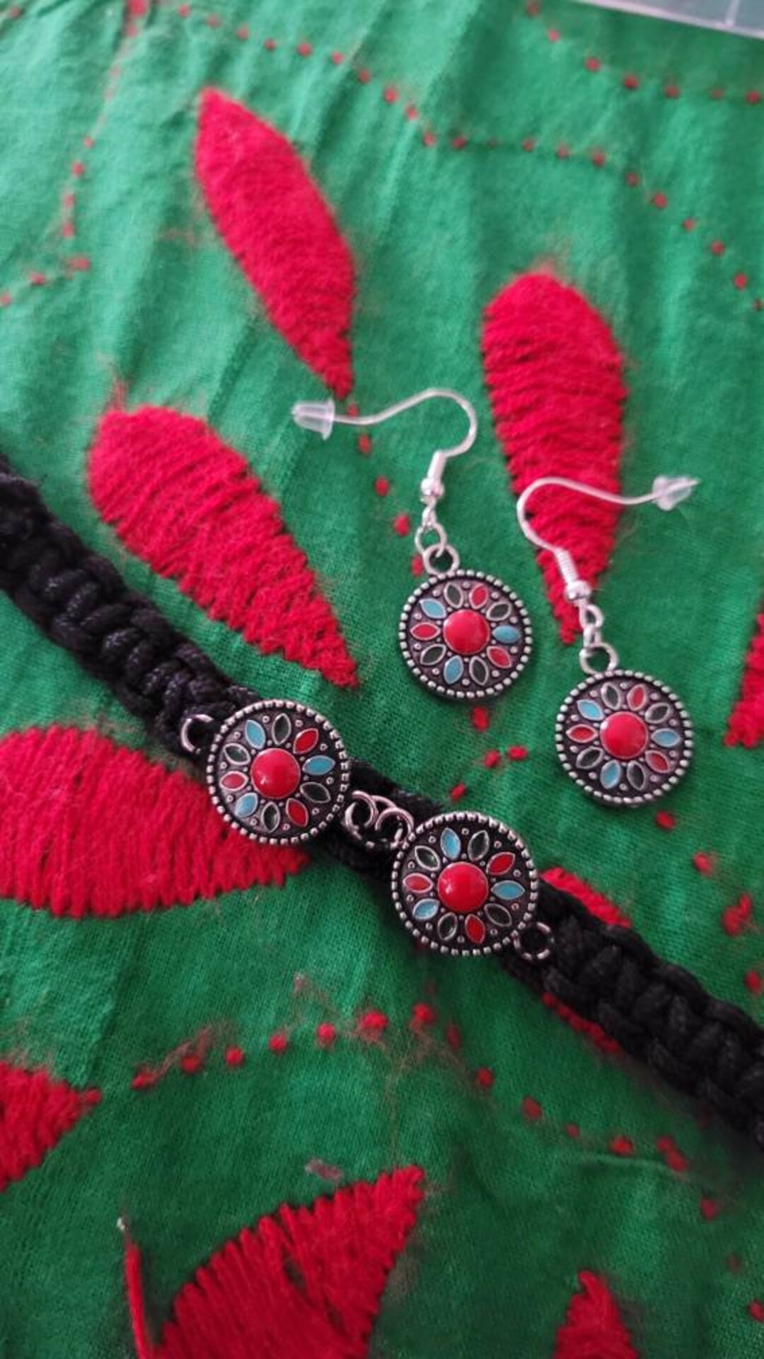 Unique Native American Indian Inspired Gift Set One-of-a-kind Earrings ...