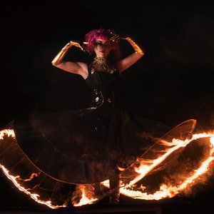 Fire Skirt, Fire Dervish, Fire Ballerina - Etsy