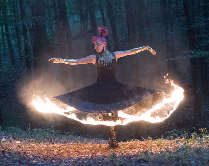 Fire Skirt, Fire Dervish, Fire Ballerina - Etsy