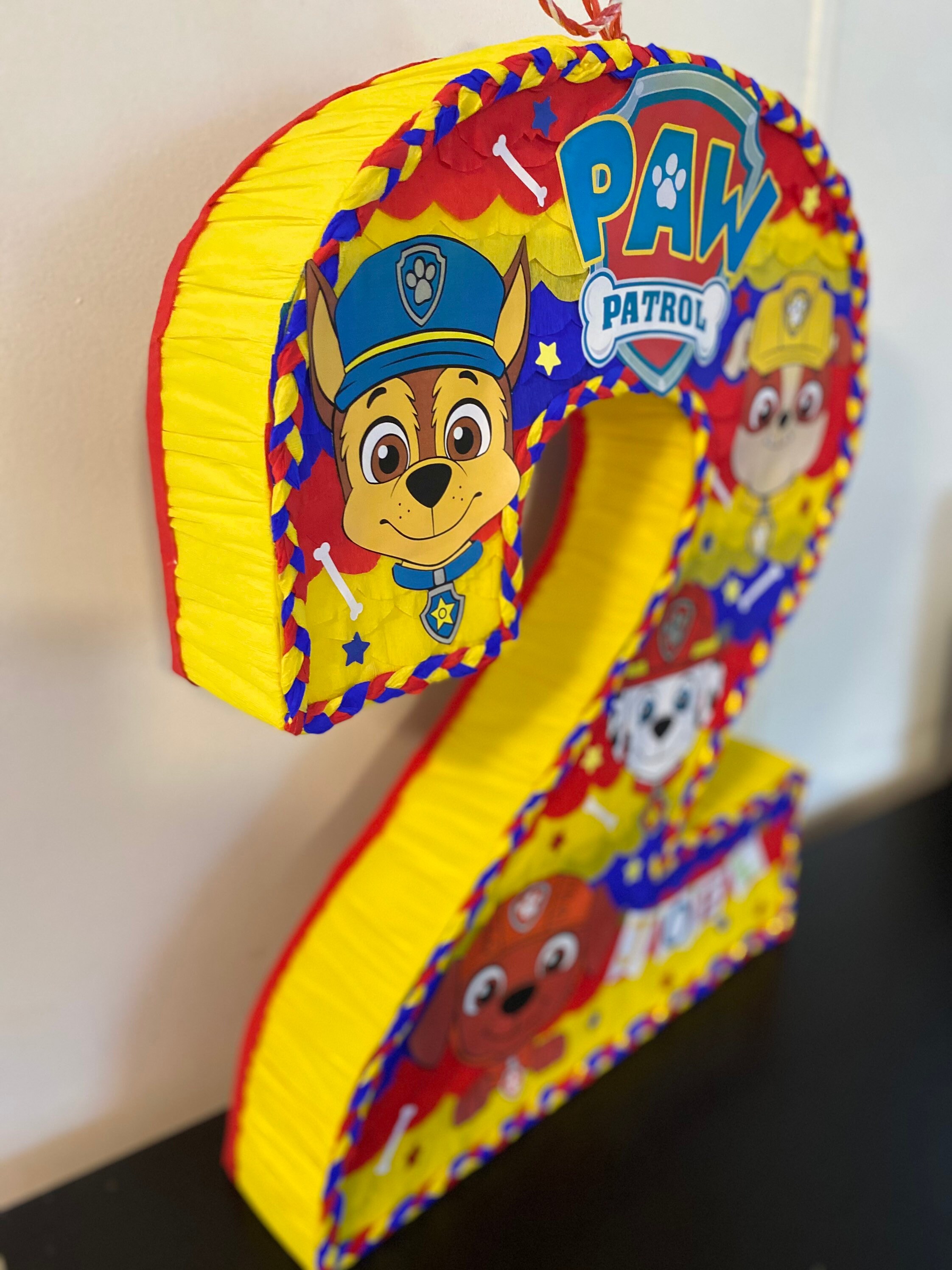 Paw Patrol Pinata Paw Patrol Party Decor Paw Patrol Piñata | Etsy