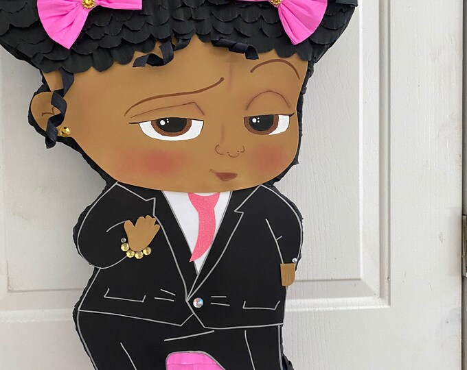 Boss Baby Girl Pinata, Boss Baby Party. Boss Baby Girl Party Decor. - Etsy