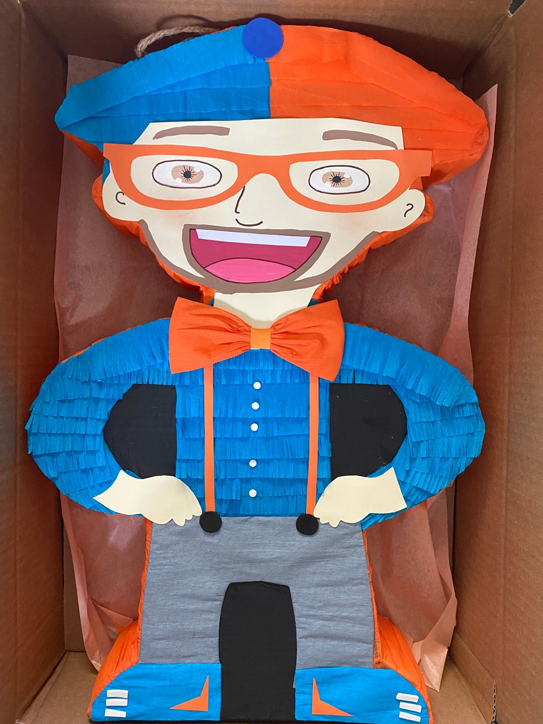 Blippi Party Decor Blippi Pinata Blippi Piñata - Etsy