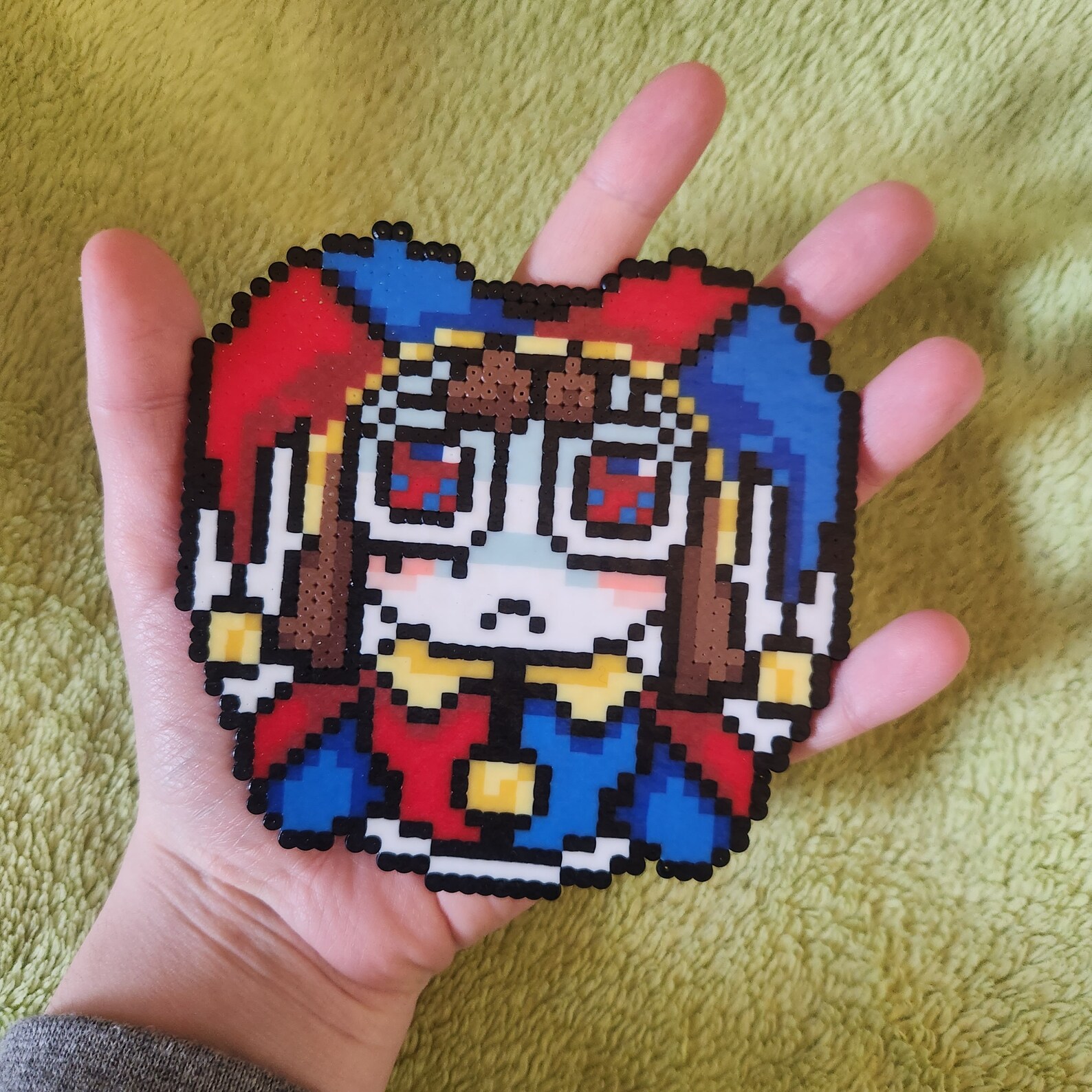 Pomni Mini Perler Wall Door Deocration, the Amazing Digital Circus ...