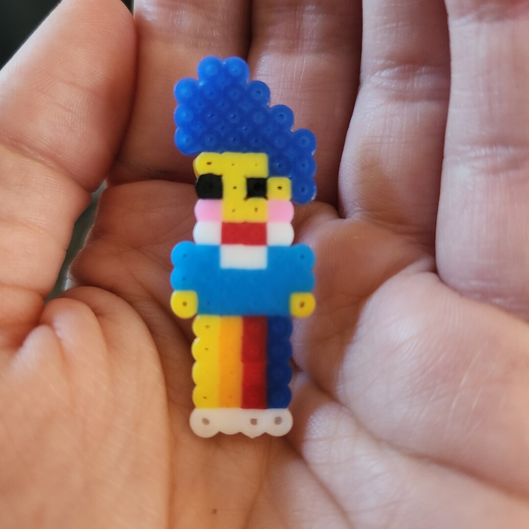 B Grade Wally Darling Perler Pin, Kandi Accessory, WH, Welcome Home - Etsy