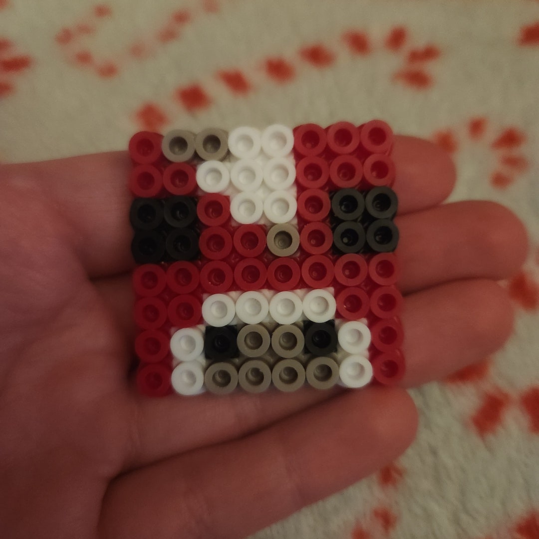 Minecraft Pin Mushroom Cow Perler Cute Accessory - Etsy