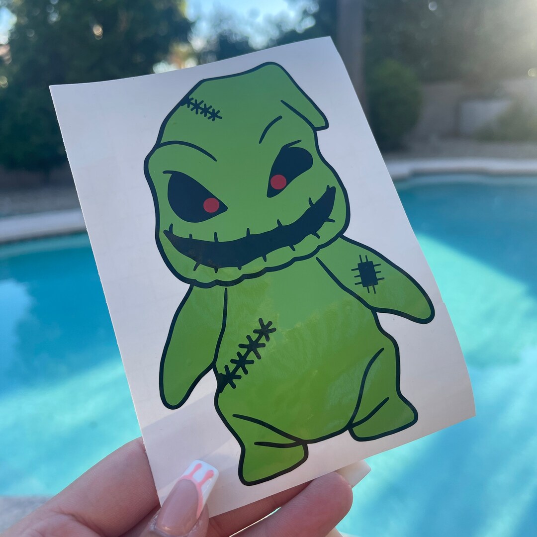 Baby Oogie Boogie Decal Oogie Boogie Decal Halloween Decal Car Decal ...