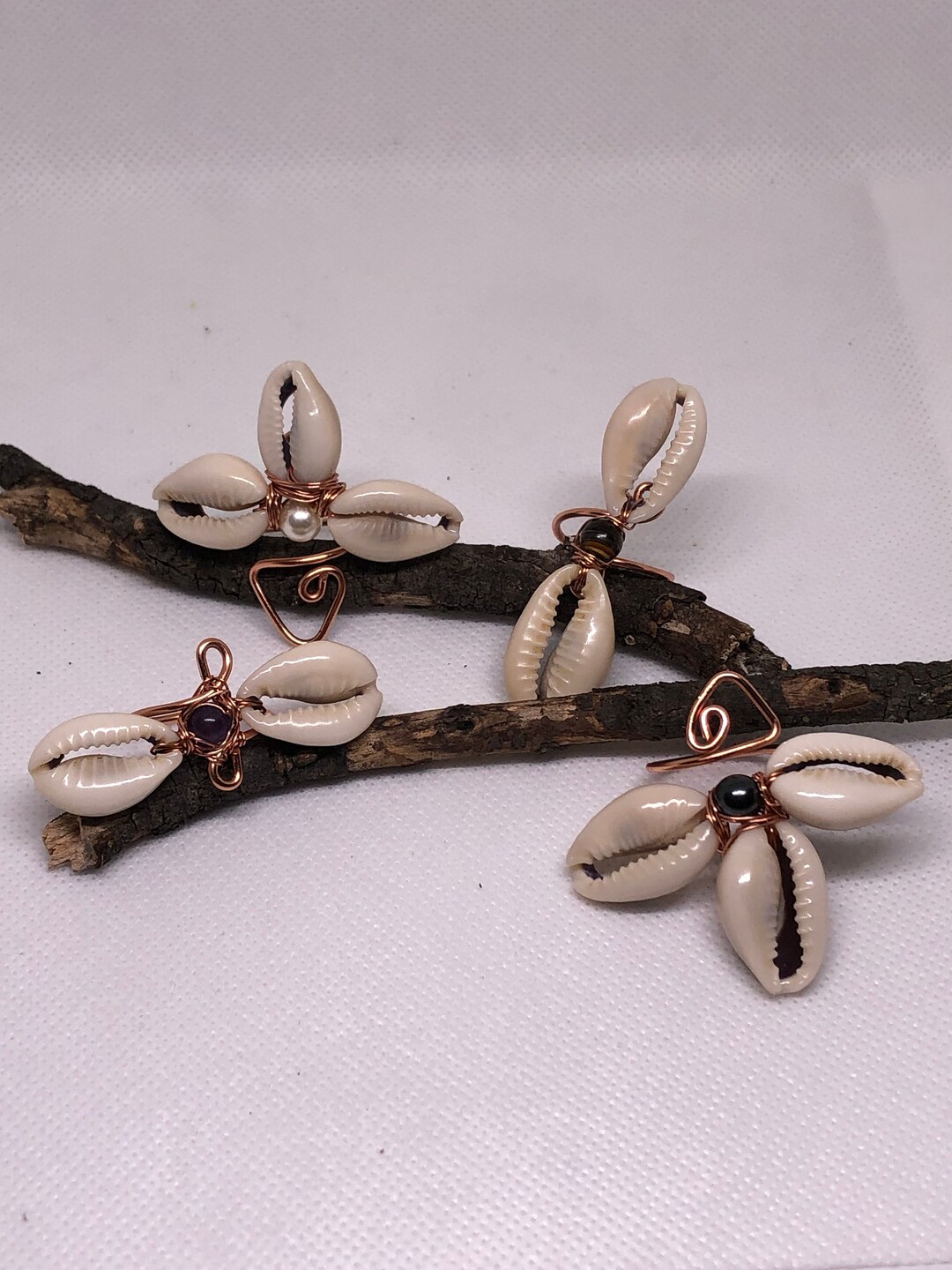 Cowrie Shell Rings - Etsy