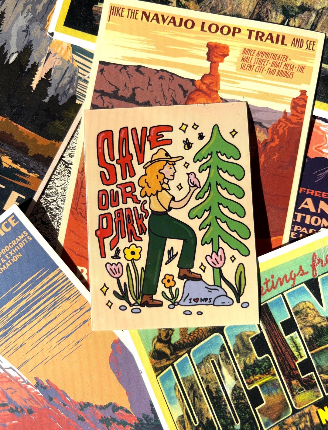 Save Our Parks Sticker- Profits Go to NPCA - Etsy