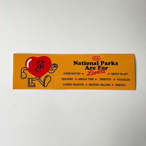National Parks Bumper Sticker - Etsy