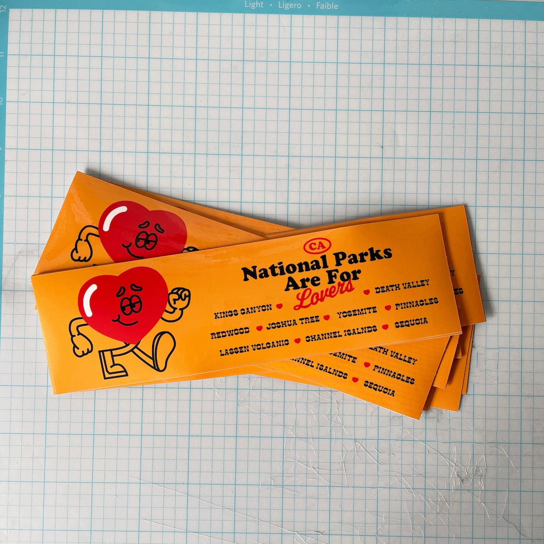 National Parks Bumper Sticker - Etsy