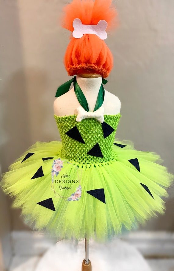 Pebbles inspired costume girls stone aged costume baby | Etsy