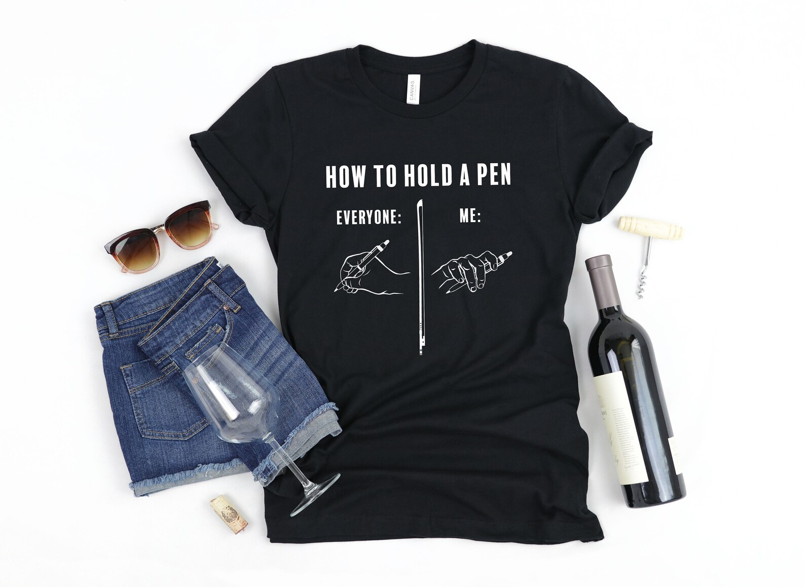 Bow Hold Meme T-shirt, Gift for Musician, Music Teacher Gift - Etsy