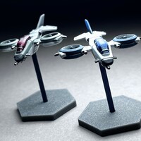 Vaskar Dropship | Stationforge | Fighter Plane / Bomber / Transporter ...