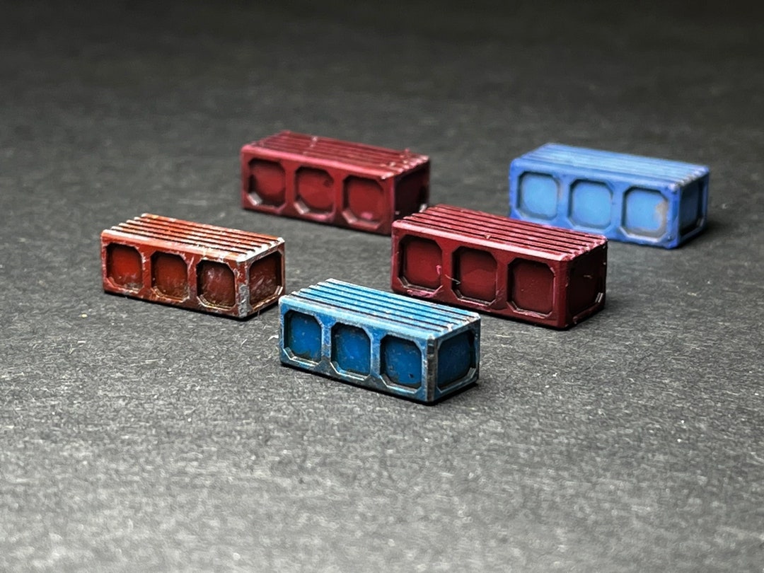 5x Freight Containers- UNPAINTED, This is NOT a Toy! - Etsy