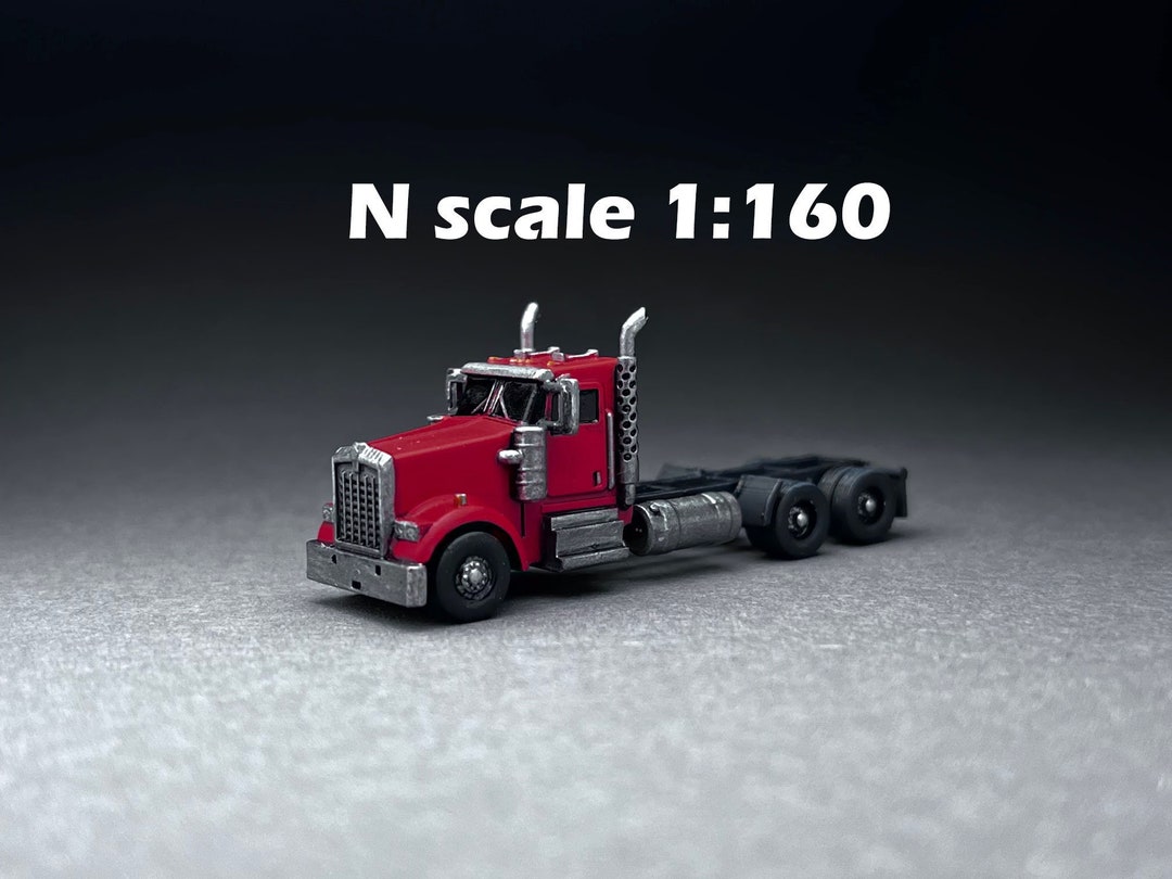 N Scale 1:160 American W900L Frame build Your Own Truck UNPAINTED, This ...