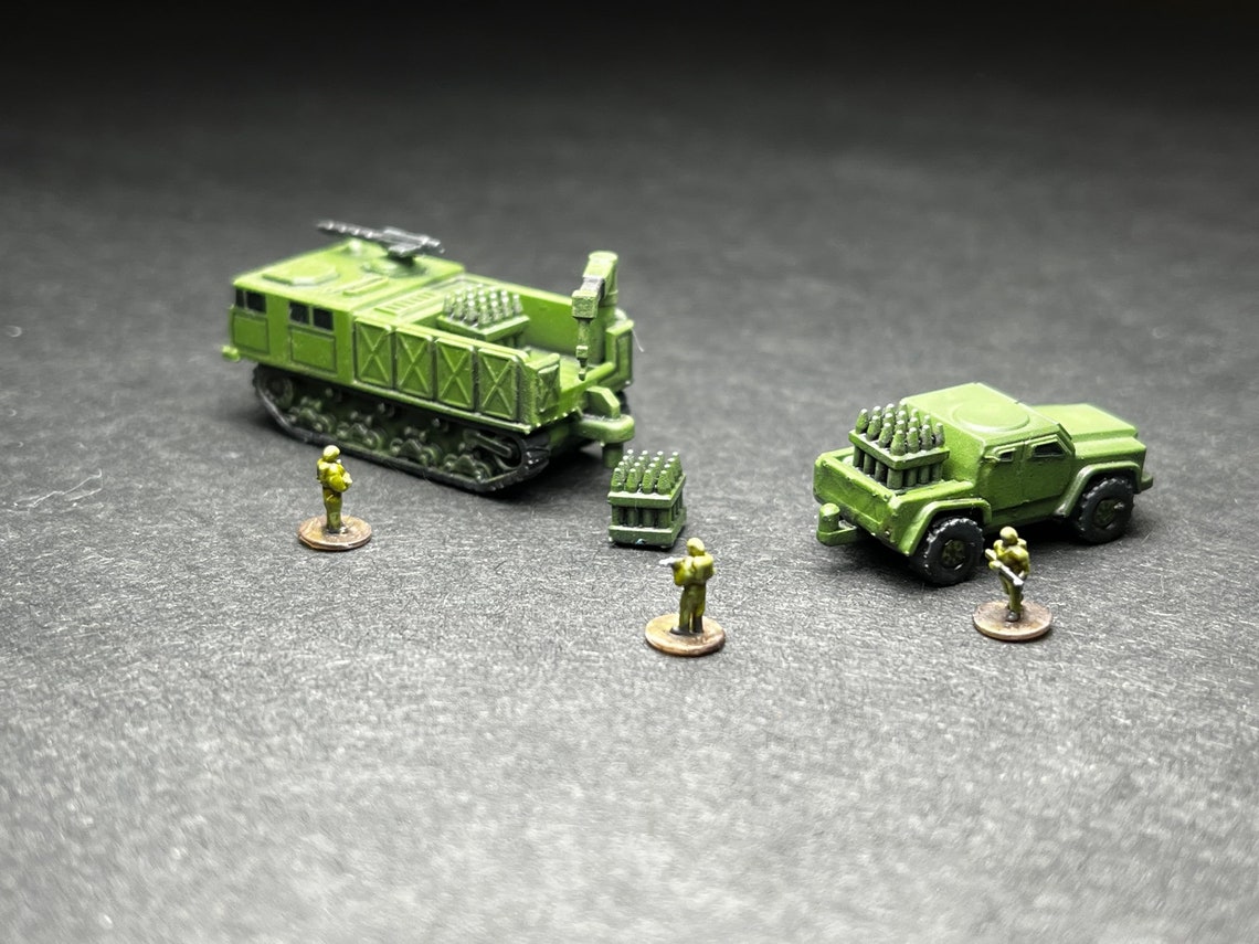 1x Tracked Utility Tractor Ammo Truck Extreme Terrain - Etsy