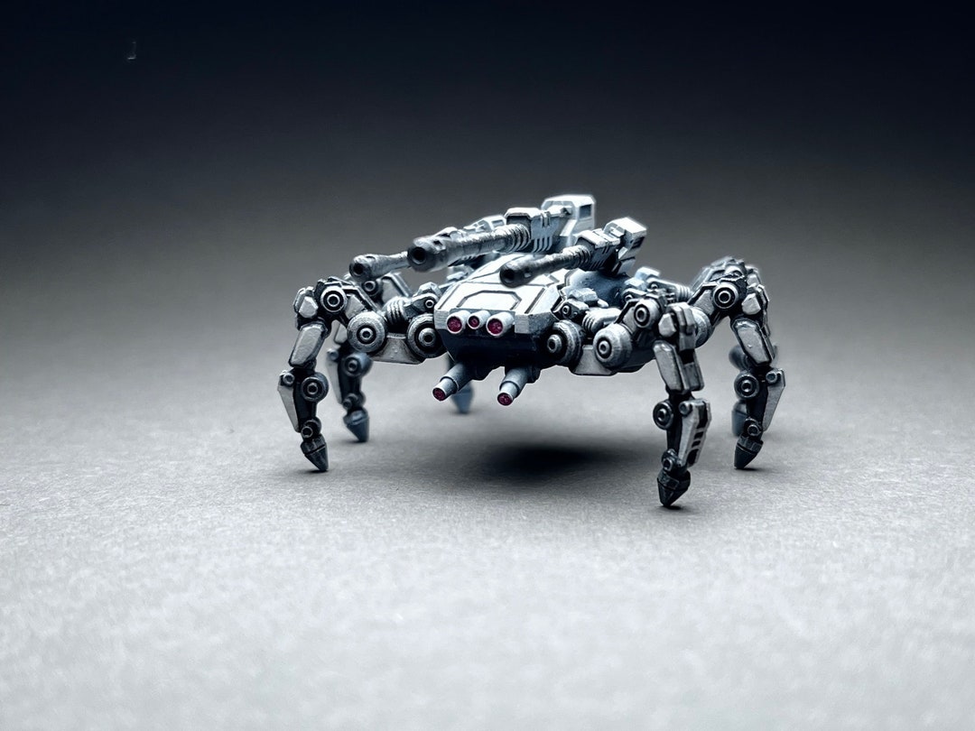 6-9mm Scale Widow Combat Hexapod, 1.5 X 1.5 Inches, UNPAINTED, NOT a ...