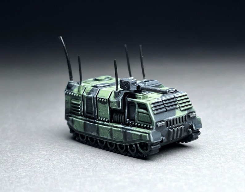 6-9mm Scale Command and Control Vehicle CV1, UNPAINTED, Not a Toy! - Etsy