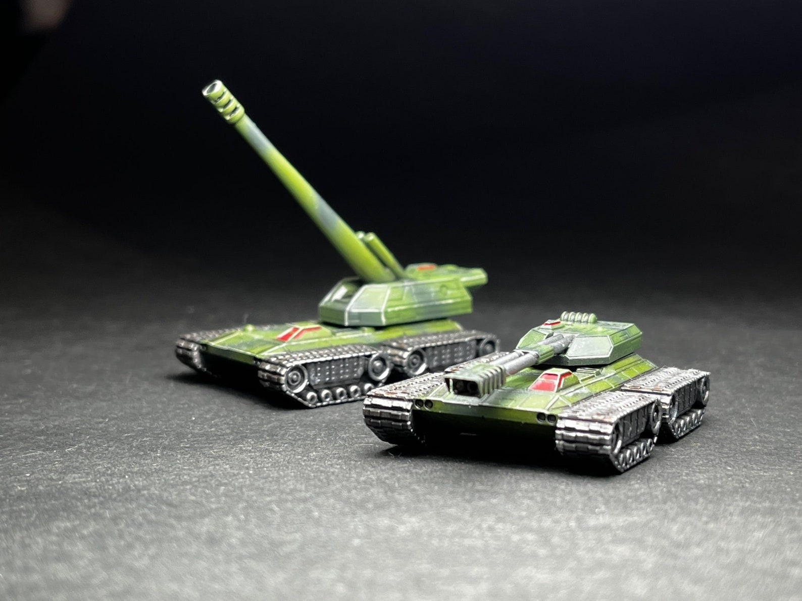 6-9mm Scale Heavy Support Tank - Artillery "alamo", Direct Fire 'duke ...