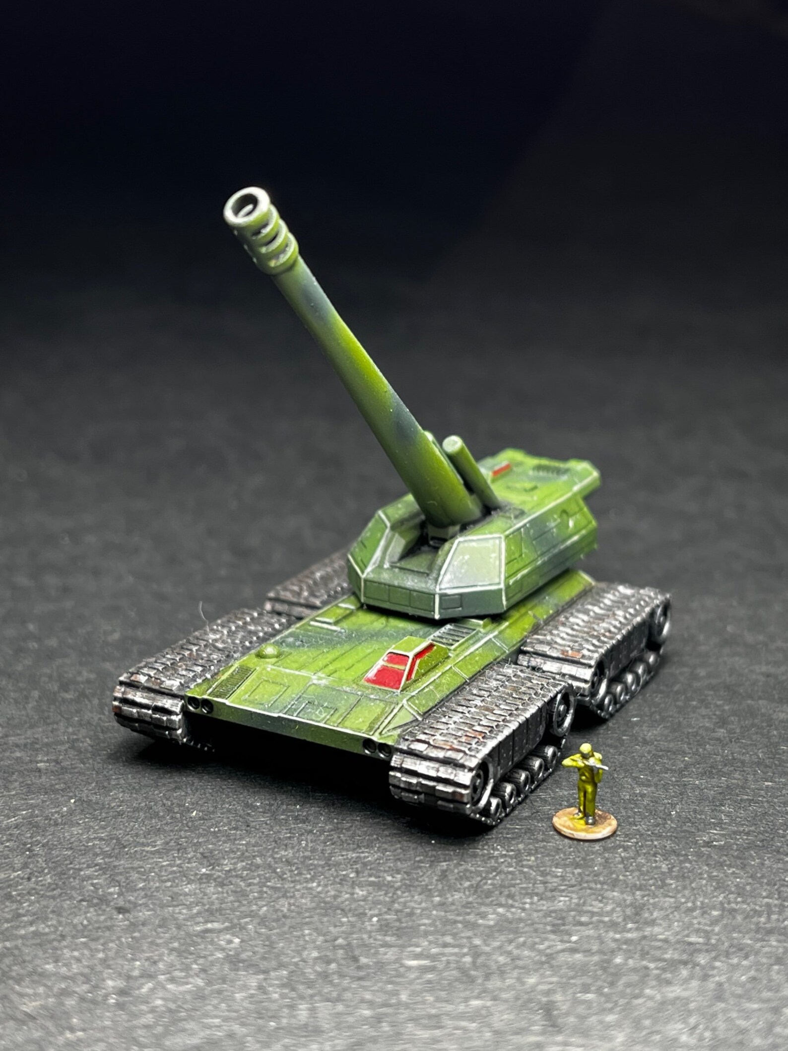 6-9mm Scale Heavy Support Tank - Artillery "alamo", Direct Fire 'duke ...