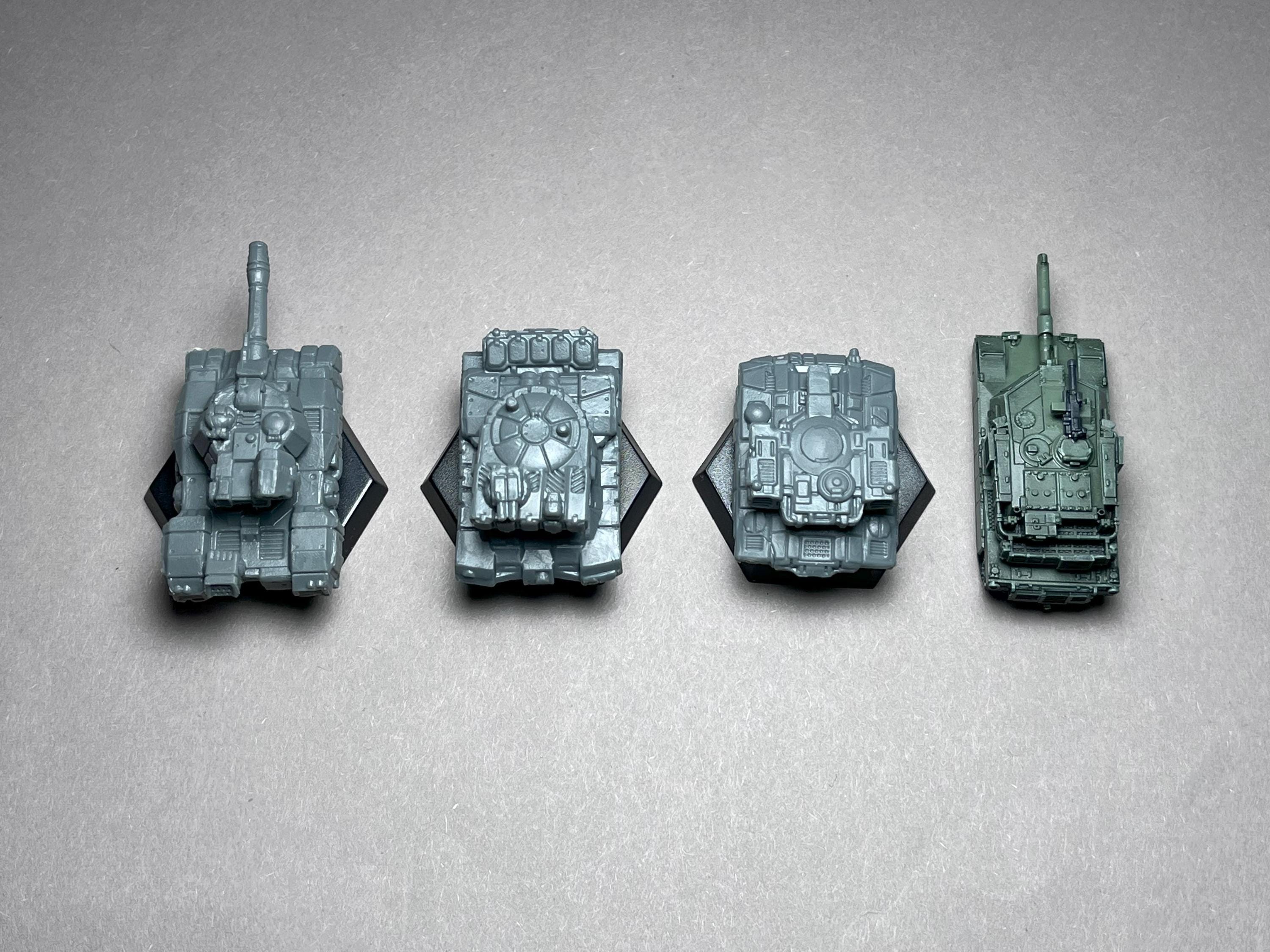 Mecha-scale* (aprox 9mm Please Read Description) One (1) Abrams ...