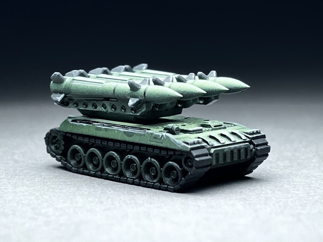 1x Heavy Rocket Artillery (lower or Raised Rack) - UNPAINTED, This is ...