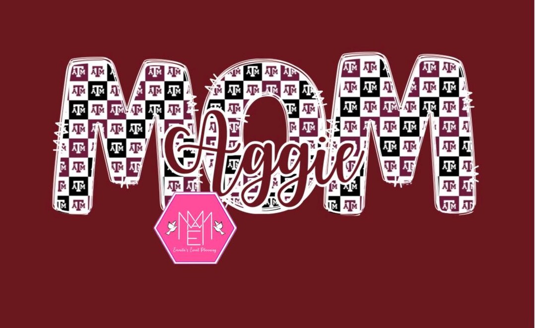 Texas Aggies Mom Png - Etsy