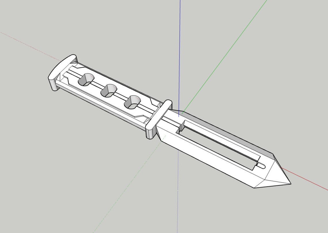 Mandalorian Kal Style Dagger - Etsy