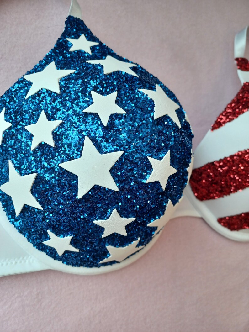 American Flag Bra - Etsy