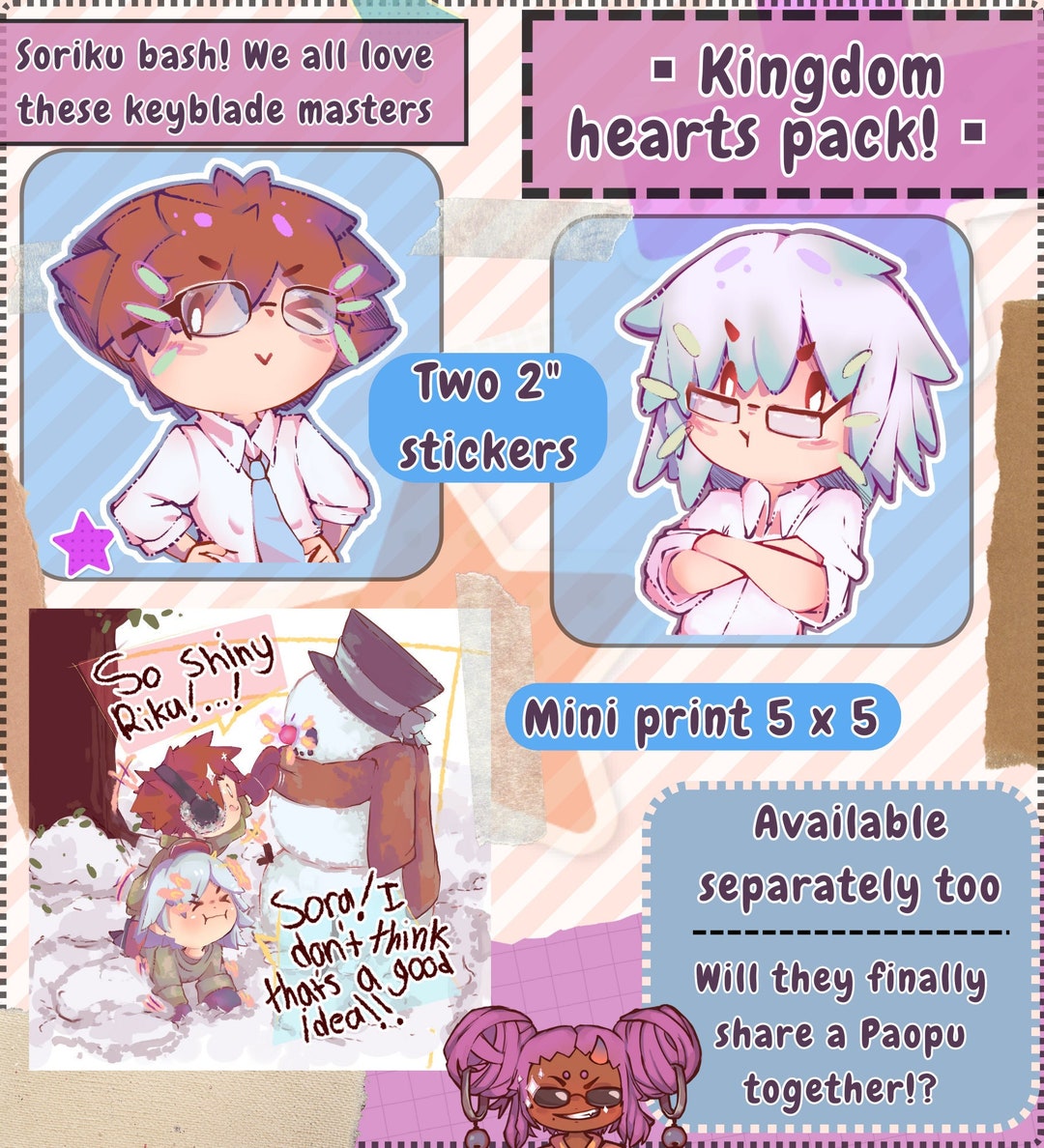 Soriku Sticker/ Print Set - Etsy