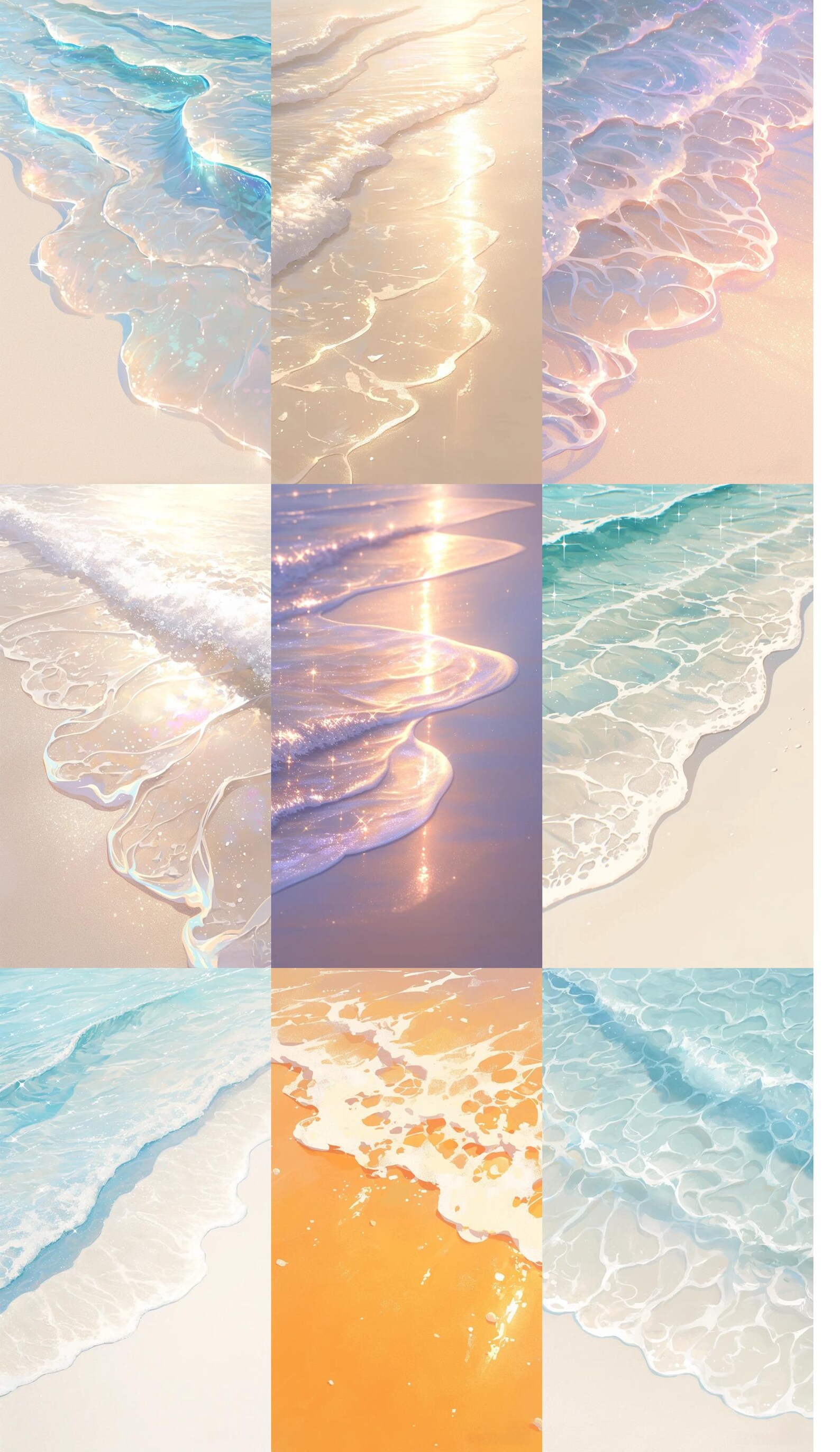 Lockscreen Wallpaper | Phone Wallpaper |dreamy Cozy Wave Wallpaper ...