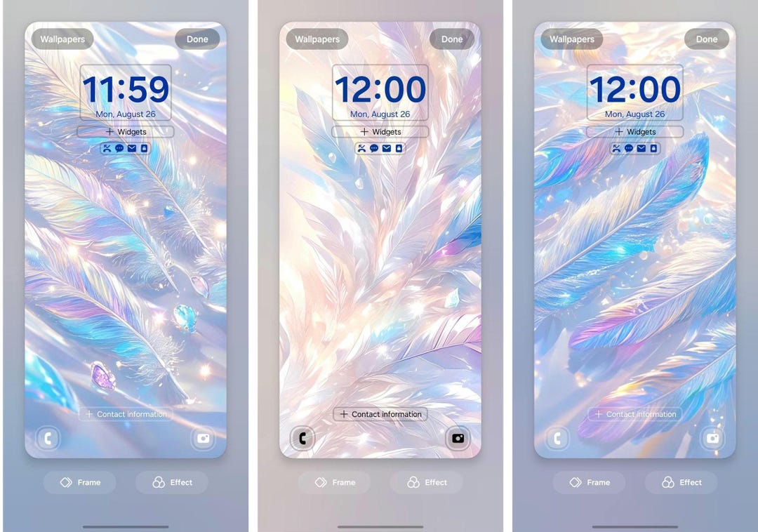 Phone Wallpaper\feather\dreamy\ Bundle \romantic\soft Pastels ...
