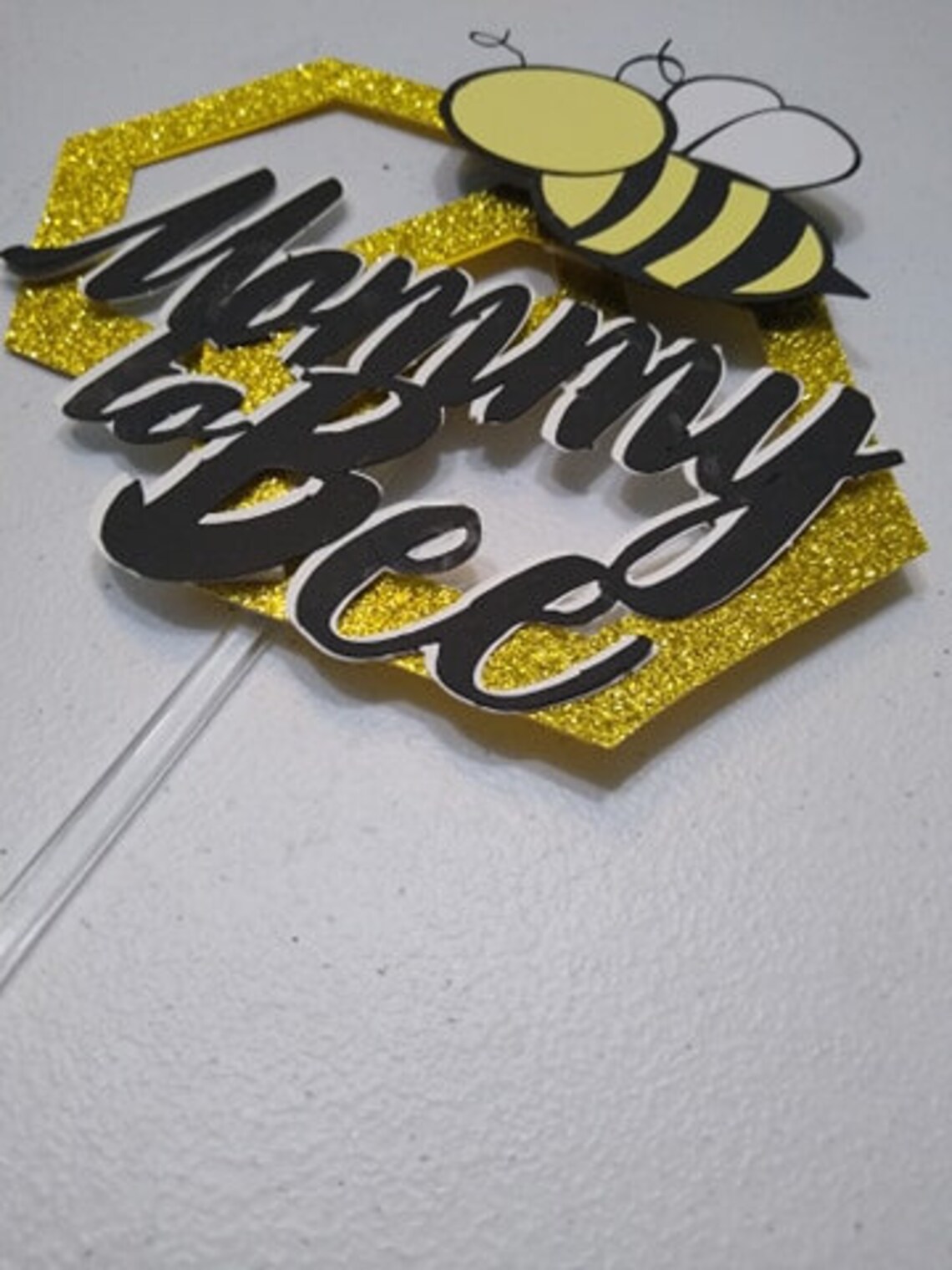 Mommy to Bee Cake Topper/bumblee Bee Babyshower Cake Topper/bee Cake ...