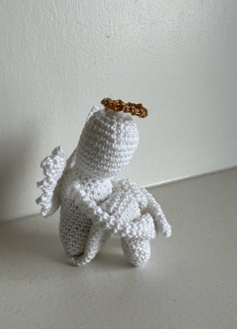 Sitting Angel Crochet Pattern - Etsy