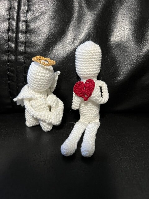 Sitting Angel Crochet Pattern - Etsy