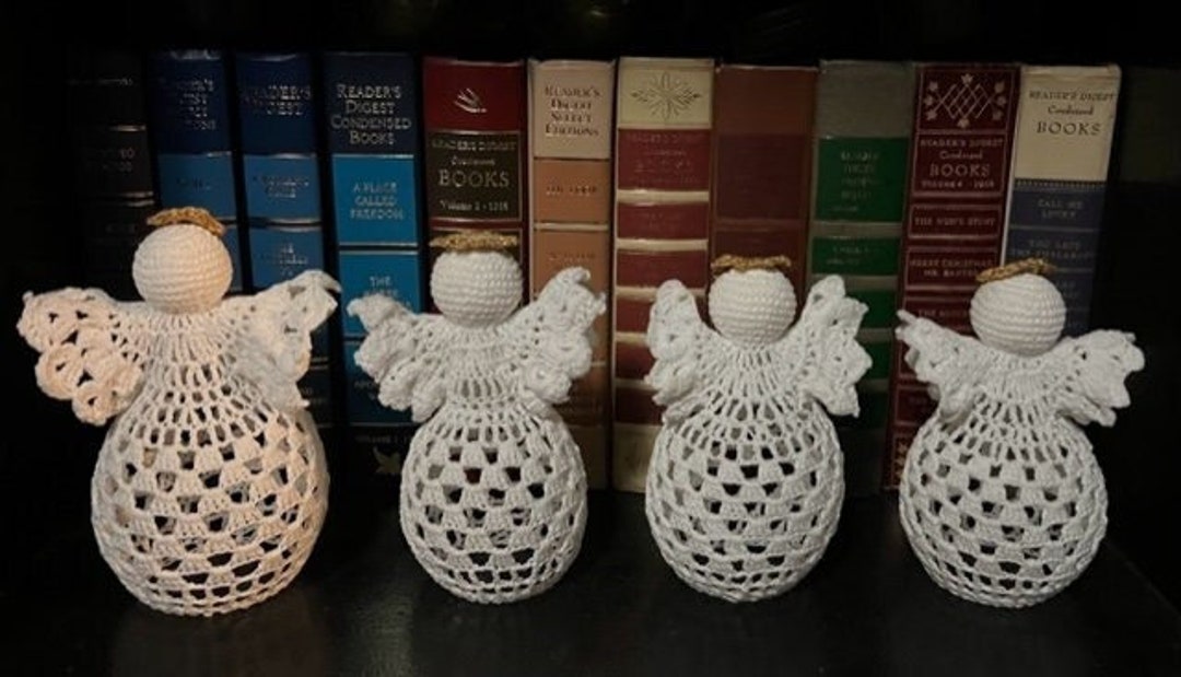 Tea Light Angels, Crochet Pattern - Etsy