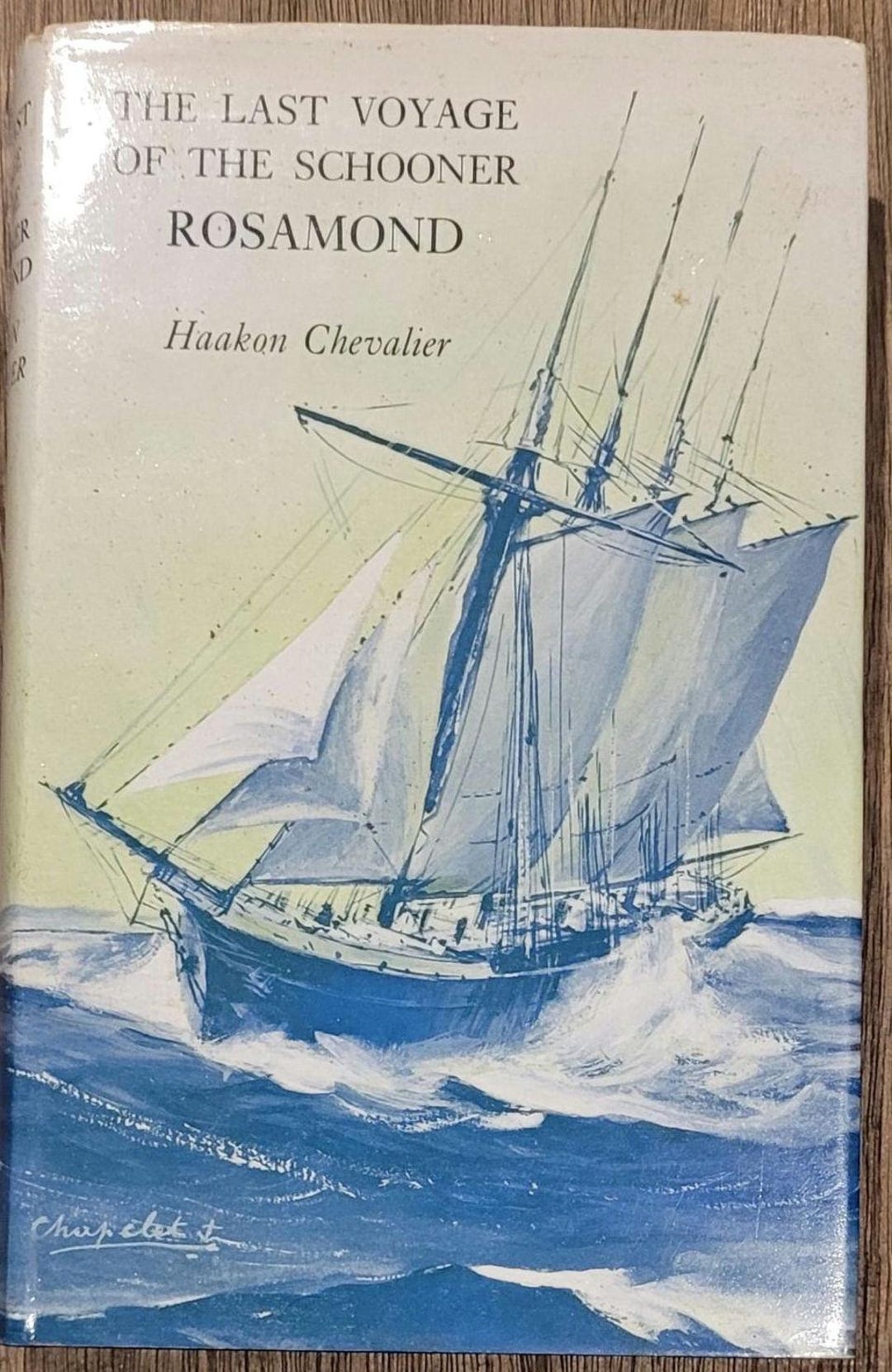 The Last Voyage of the Schooner Rosamond" by Haakon Chevalier. - Etsy