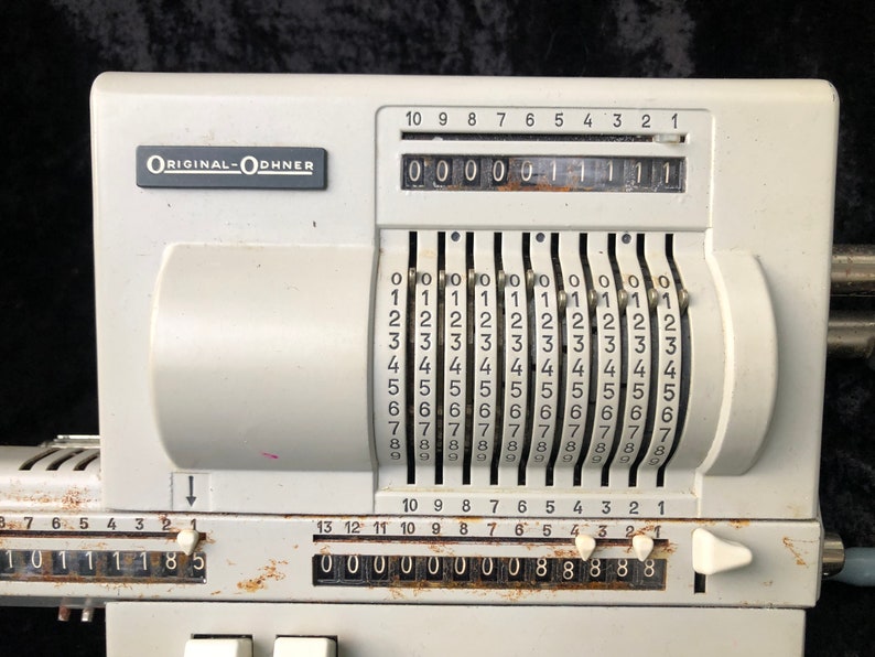 Original Odhner Pin Wheel Calculator/arithmometer - Etsy