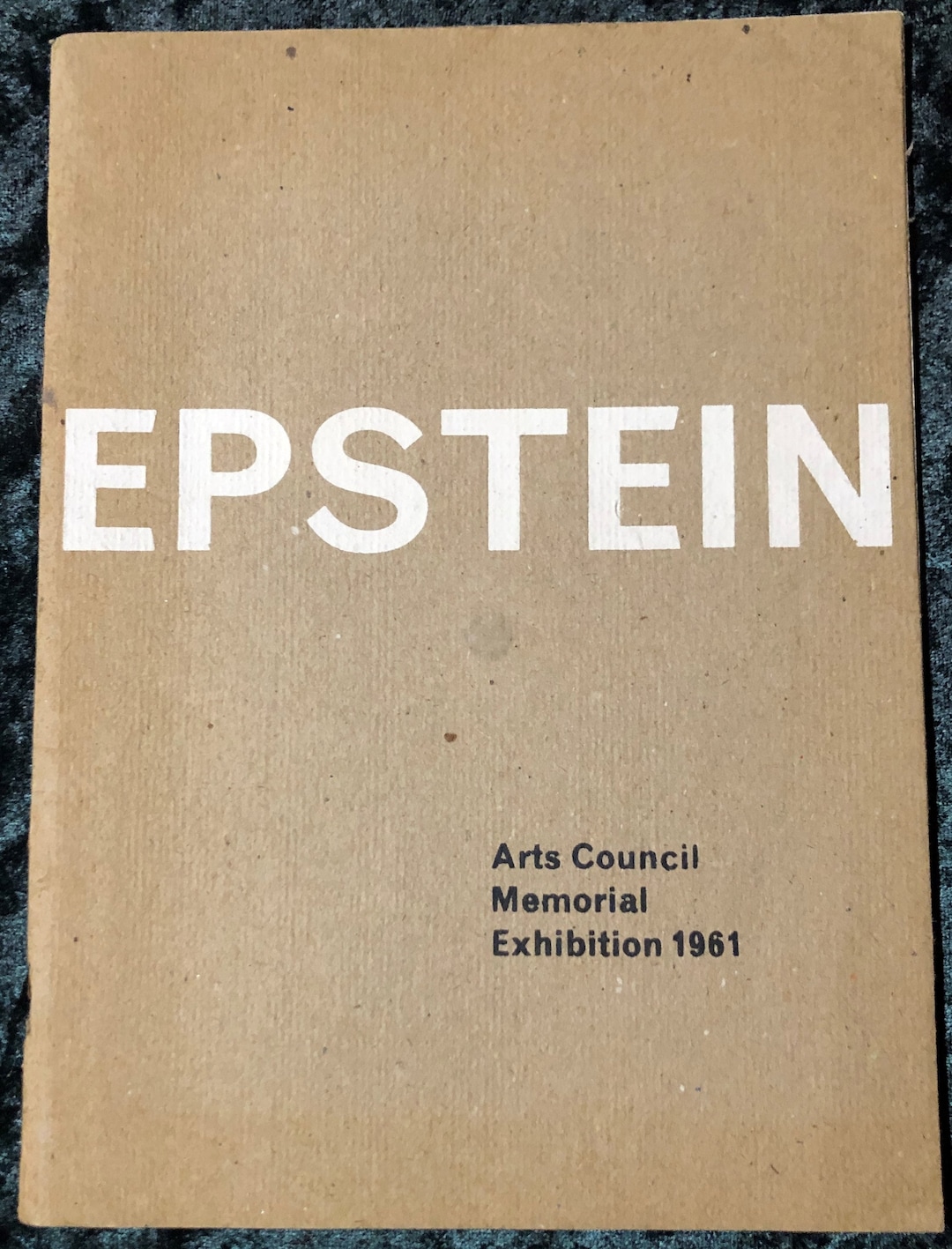 Epstein - Arts Council Memorial Exhibition 1961 - Etsy