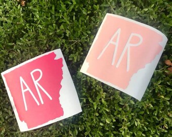 Arkansas State Decal | Etsy