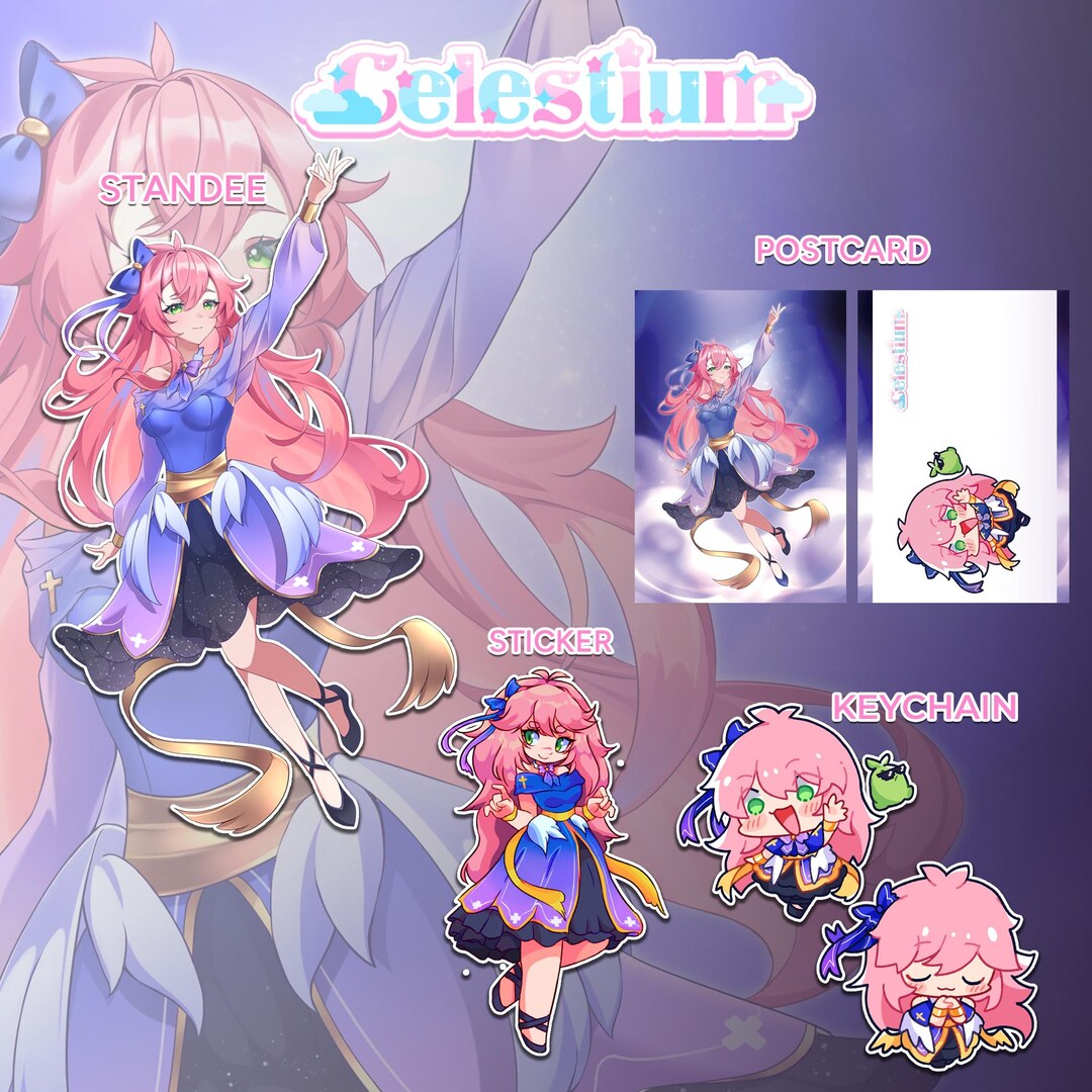 Indie Vtuber Celestium Birthday Celebration 2024 *BUNDLE* - Etsy