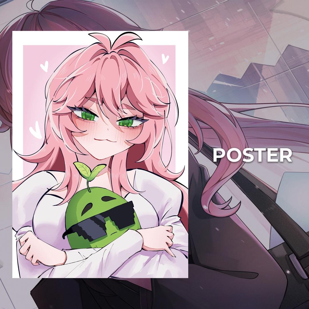 A3 Indie Vtuber Celestium by Pawni Poster, Cute Merch - Etsy