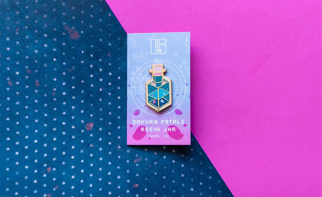 Resin Jar Enamel Pin Kawaii Resin Jar Enamel Pin Cute - Etsy