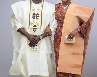 Gbemi African Couple's Outfits / Women's Clothing / - Etsy