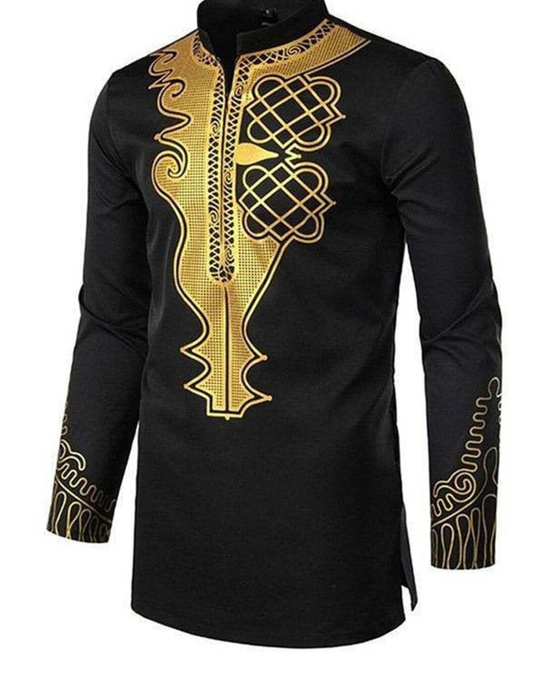African Men’s Wedding Outfit – Elegant Traditional Clothing Handmade ...