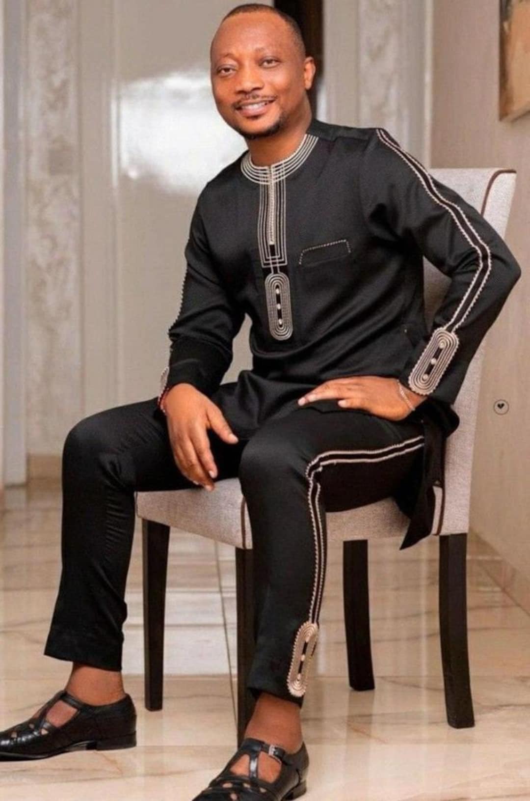 African Men’s Clothing, Traditional Dashiki, Buba & Sokoto, Kaftan ...