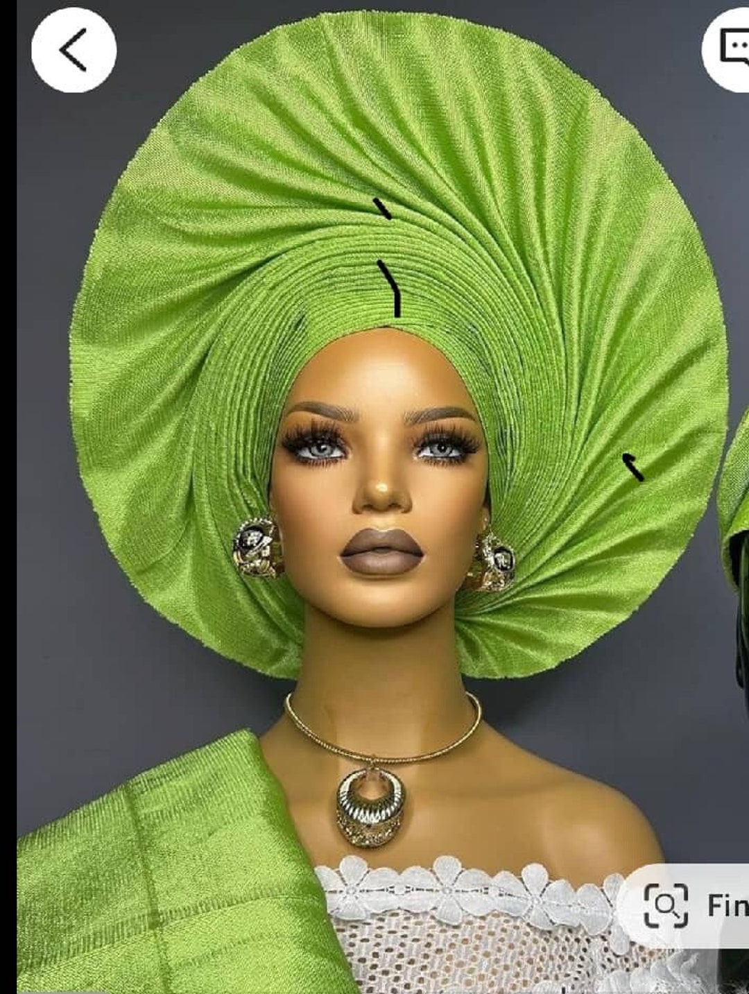 African Autogele, African Head Wraps for Women, Autogele, Pretie Gele ...