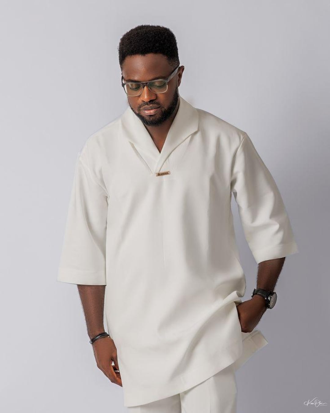 Brown Royal African Agbada – Embroidered 3 Pieces Wedding Outfit for ...